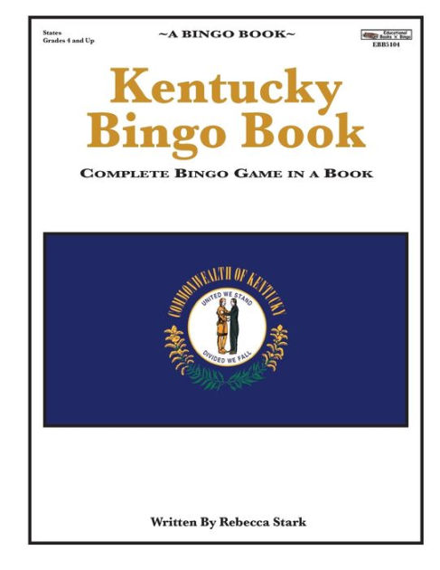 Kentucky Bingo Book: Complete Bingo Game In A Book by Rebecca Stark ...