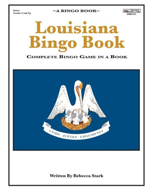 Louisiana Bingo Book: Complete Bingo Game In A Book by Rebecca Stark ...