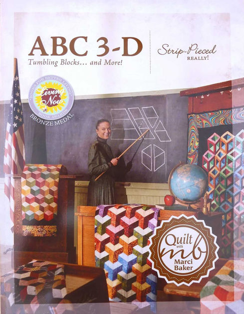 ABC 3-D Tumbling Blocks... and More!: Strip-Pieced Really! by Marci Baker, Paperback | Barnes ...