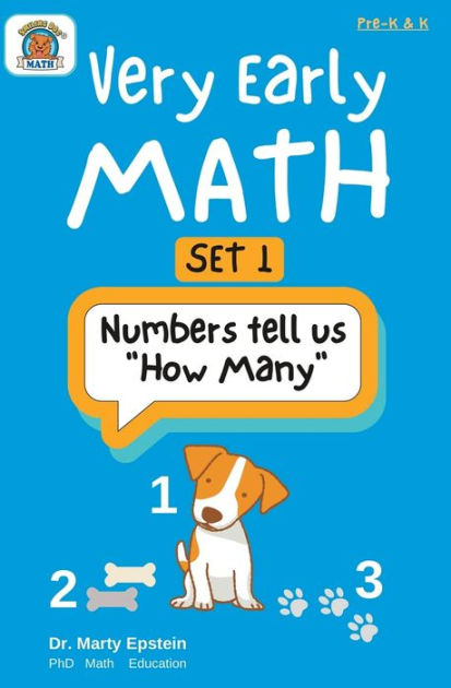 Very Early MATH: SET 1 - Numbers tell us "How Many" by Marty Epstein ...
