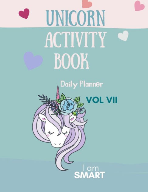 Unicorn Activity Book: Unicorn Daily Planner Magical Unicorn Daily ...