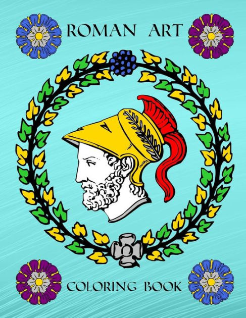 Roman Art: Ancient Rome Empire History Coloring Activity Book For ...