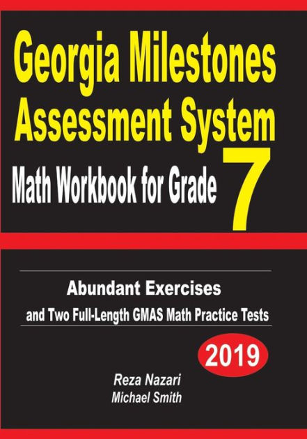 Georgia Milestones Assessment System Math Workbook for Grade 7 ...
