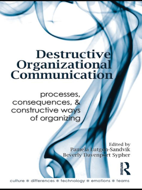 Destructive Organizational Communication: Processes, Consequences, and Constructive Ways of ...