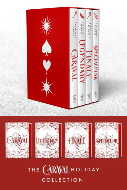 Caraval Series Holiday Boxed Set: Caraval, Legendary, Finale, Spectacular by Stephanie Garber ...