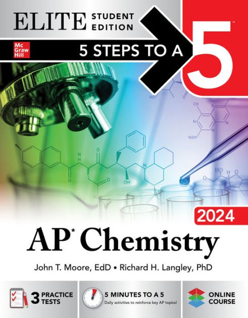 5 Steps to a 5: AP Chemistry 2024 Elite Student Edition by John T ...