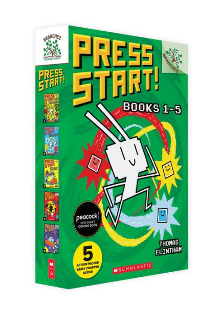 Press Start!, Books 1-5: A Branches Box Set by Thomas Flintham, Paperback | Barnes & Noble®