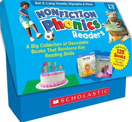 Nonfiction Phonics Readers Set 2: Long Vowels, Digraphs & More ...