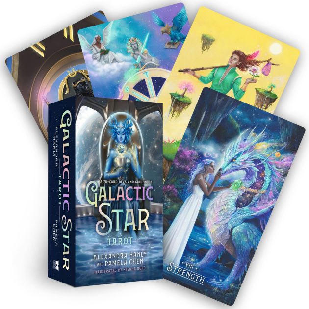 Galactic Star Tarot: A 78-Card Deck and Guidebook by Alexandra Hanly, Pamela Chen, Other Format ...