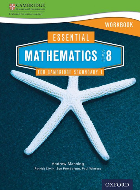 Essential Mathematics for Cambridge Secondary 1 Stage 8 Work Book by Andrew Manning, Sue ...