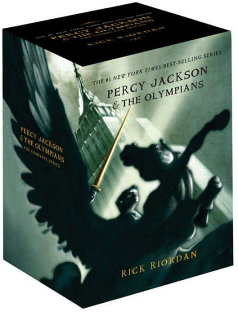 Percy Jackson And The Olympians 5 Book Boxed Set By Rick Riordan