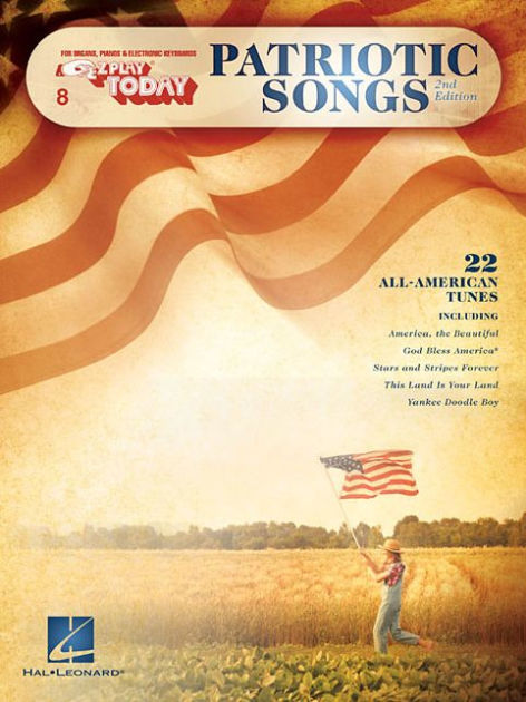 8. Patriotic Songs by Hal Leonard Corp., Paperback | Barnes & Noble®
