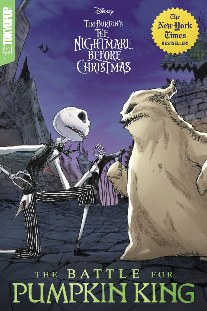 The Battle for Pumpkin King: Tim Burton's The Nightmare Before Christmas (Disney Manga) by ...