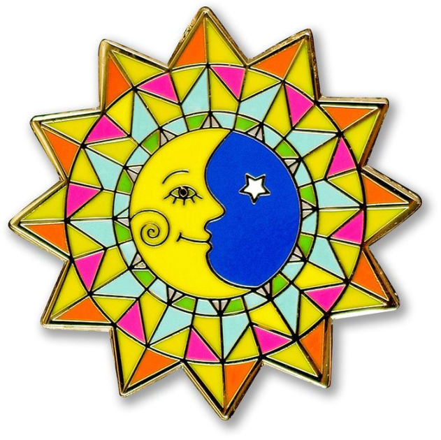 Enamel Pin Sun And Moon 9781441327437 Item Barnes And Noble®