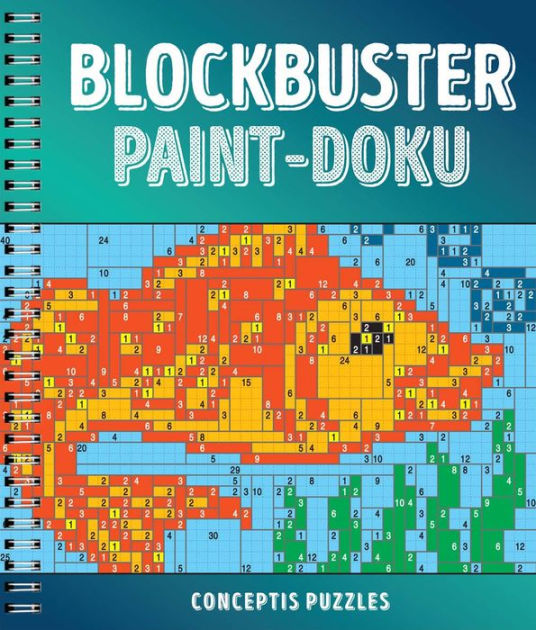 Blockbuster Paint-doku by Conceptis Puzzles, Other Format | Barnes & Noble®