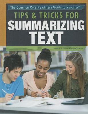 Tips & Tricks for Summarizing Text by Sandra K. Athans, Robin W. Parente, Hardcover | Barnes ...