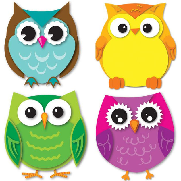 Colorful Owls Cut Outs By Carson Dellosa Publishing Other Format