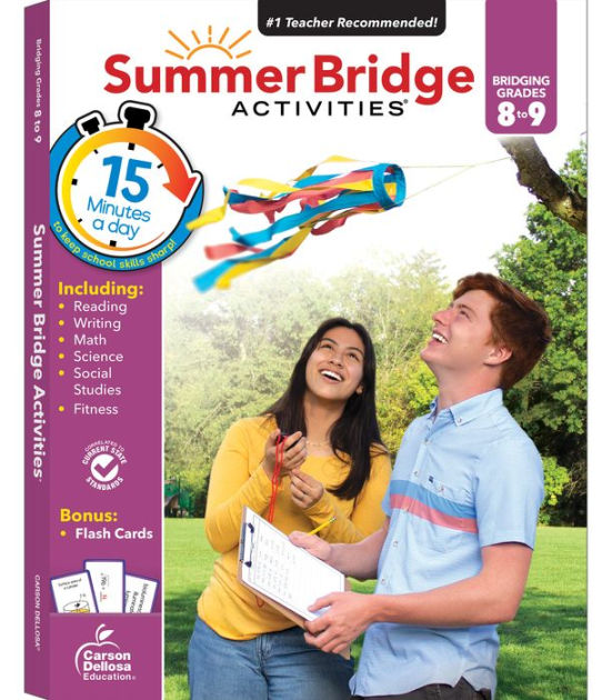 Summer Bridge Activities, Grades 8 - 9 by Summer Bridge Activities ...