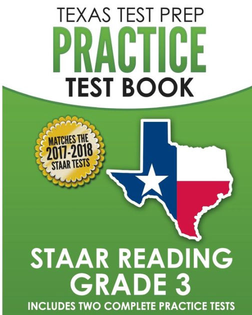 TEXAS TEST PREP Practice Test Book STAAR Reading Grade 3 by Test Master ...