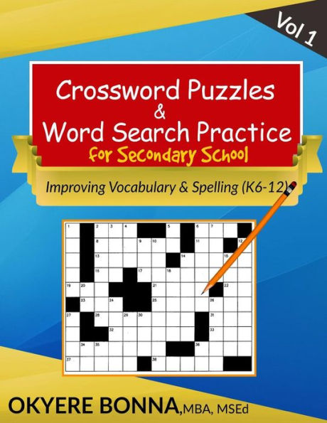 Crossword Puzzles & Word Search Practice for Secondary School (Vol. 1 ...