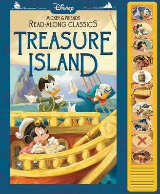 Disney Mickey and Friends: Treasure Island Read-Along Classics Sound ...
