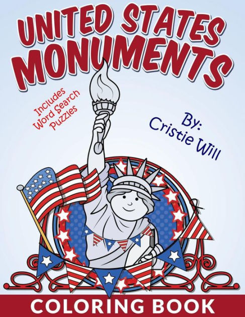 United States Monuments: Coloring & Activity Book by Cristie Will ...