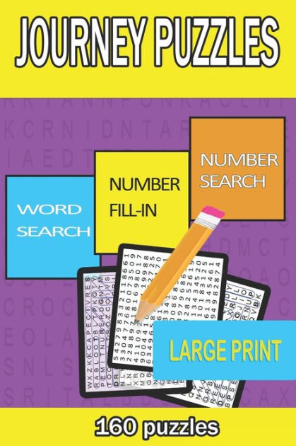Word Search,Number Search and Number fill-in puzzles: 160 puzzles by G ...