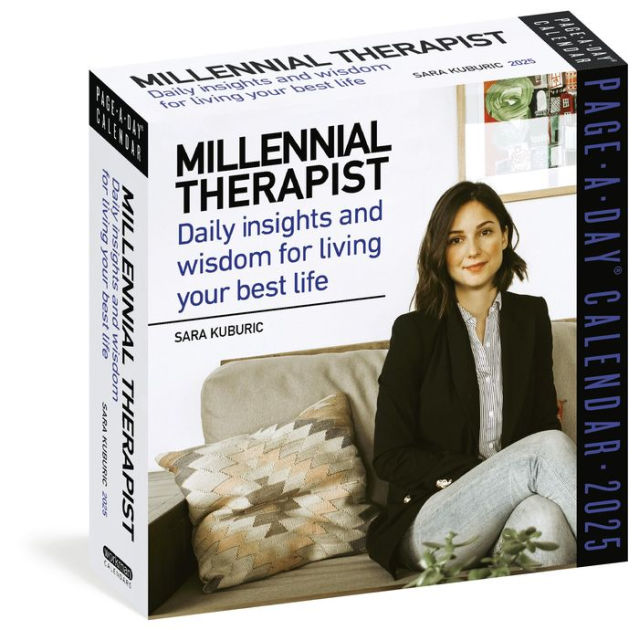 Millennial Therapist Page-A-Day® Calendar 2025: Daily Insights and Wisdom for Living Your Best ...