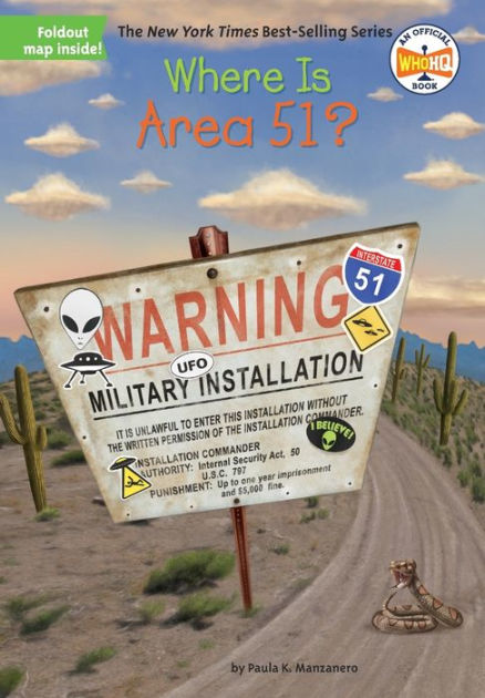 Where Is Area 51? by Paula K. Manzanero, Who HQ, Tim Foley, Paperback ...
