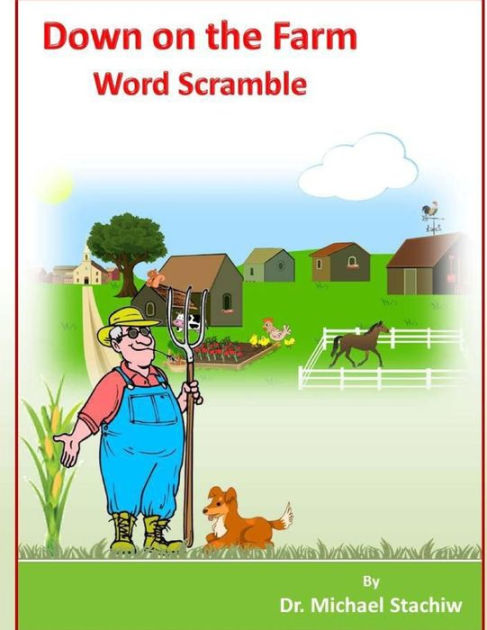 Down on the Farm Word Scramble by Michael Stachiw, Paperback | Barnes ...