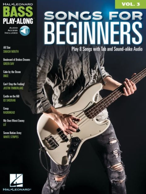 Songs for Beginners: Bass Play-Along Volume 3 - Book with Online Play ...