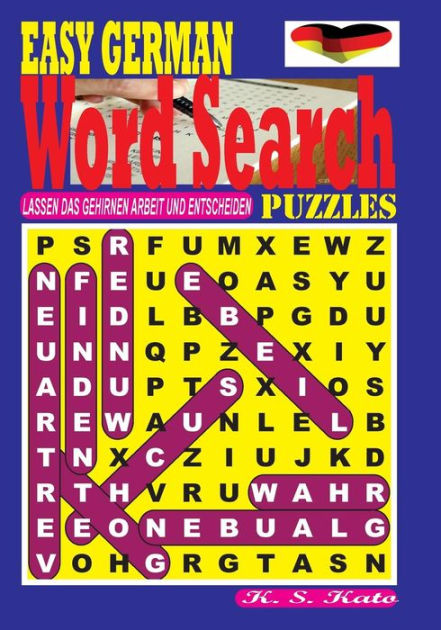 EASY GERMAN Word Search Puzzles by K S Kato, Paperback | Barnes & Noble®