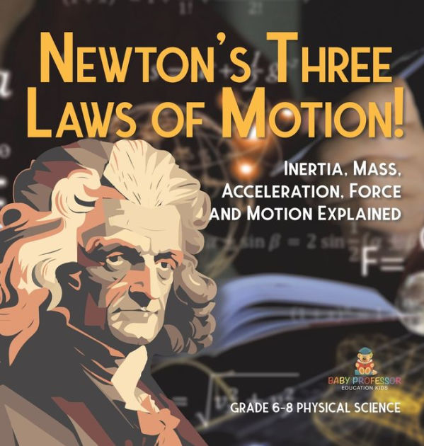 Newton's Three Laws of Motion! Inertia, Mass, Acceleration, Force and ...