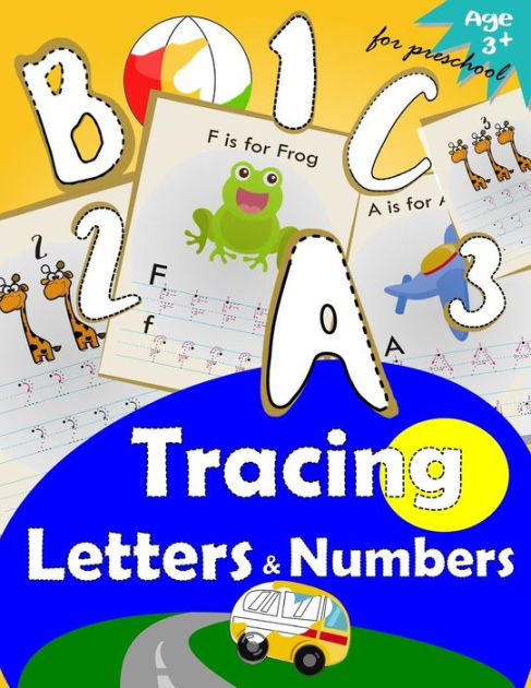 Tracing Letters and Numbers for Preschool(Monster): Kindergarten ...