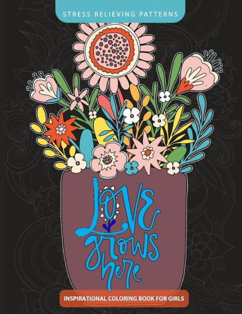 Inspirational Coloring Book for Girl by Unicorn Coloring, Inspirational ...