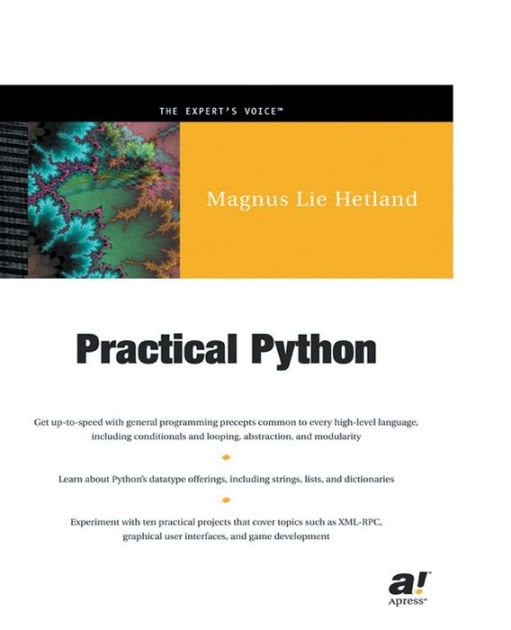 Practical Python Edition 1 By Magnus Lie Hetland 9781590590065 4125