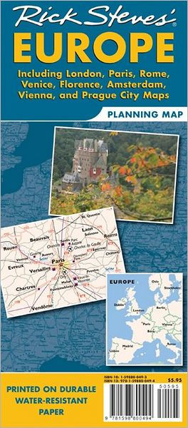 Rick Steves Europe Planning Map: Including London, Paris, Rome, Venice ... Rick Steves Europe Planning Map: Including London, Paris, Rome, Venice ...