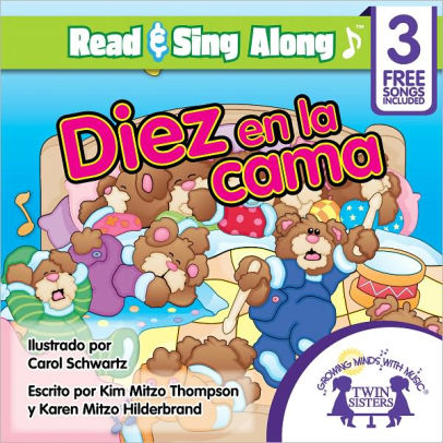 Diez En La Cama Read & Sing Along [Includes 3 Songs] by Kim Mitzo ...