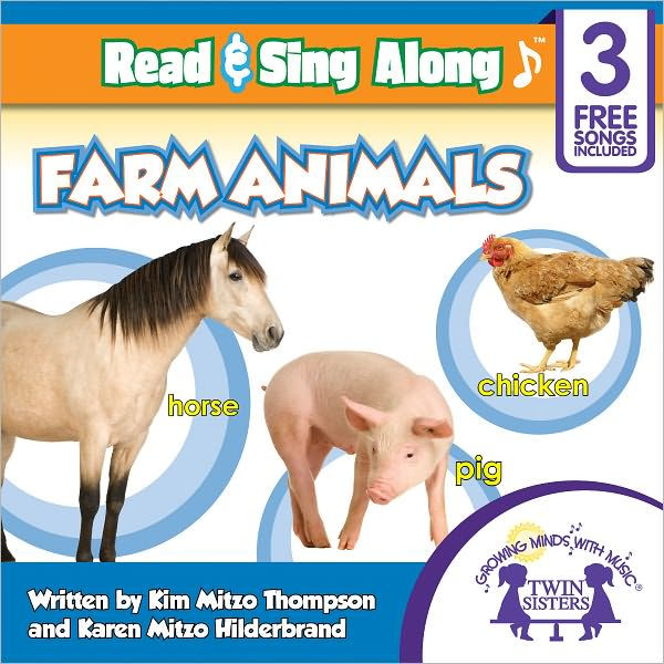 Farm Animals Read & Sing Along [Includes 3 Songs] by Kim Mitzo Thompson ...