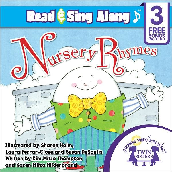 Nursery Rhymes Collection Read & Sing Along [Includes 3 Songs] by Kim ...
