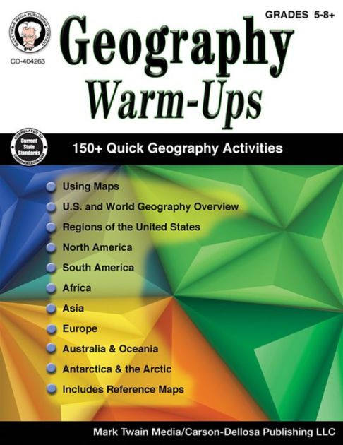 Geography Warm-Ups, Grades 5 - 8 by Barden, Silvano, Paperback | Barnes ...