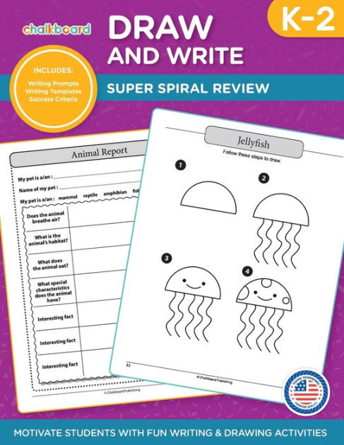 Draw and Write Grades K-2 by Demetra Turnbull, Qingyang Chen, Paperback ...