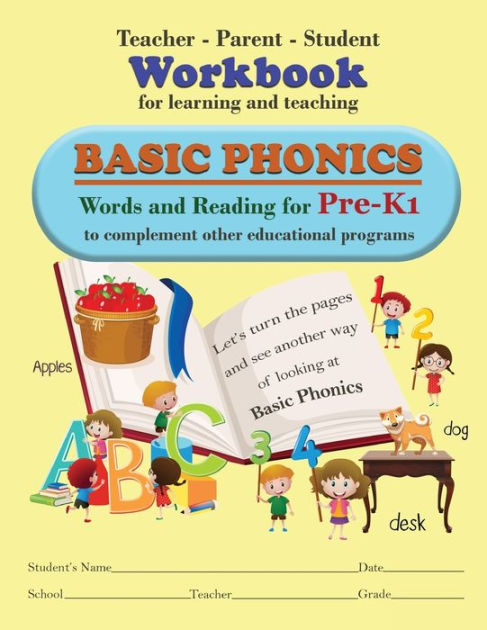 Teacher-Parent-Student Workbook for Learning and Teaching Basic Phonics ...