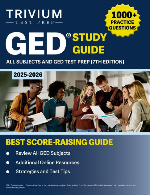 GED Study Guide 2025-2026 All Subjects: 1000+ Practice Questions and ...