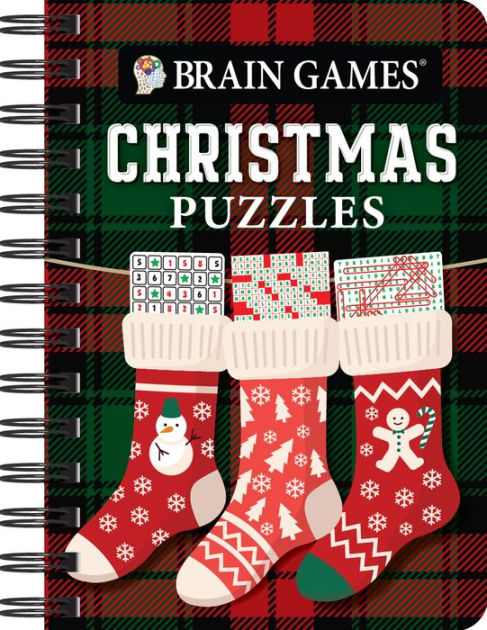 Mini Brain Games Christmas Stocking Puzzles by PIL, Other Format ...