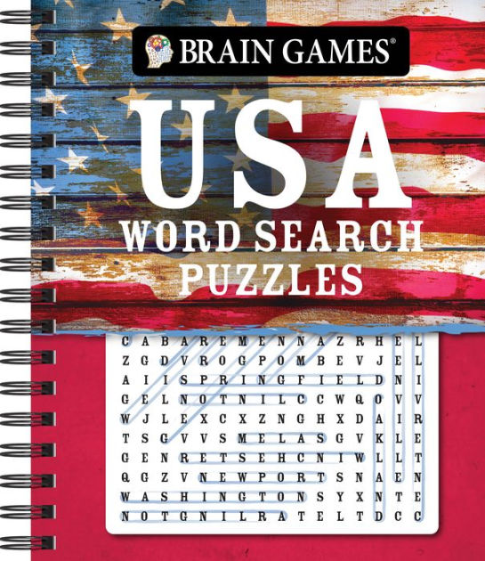 Brain Games USA Word Search by PIL, Other Format | Barnes & Noble®