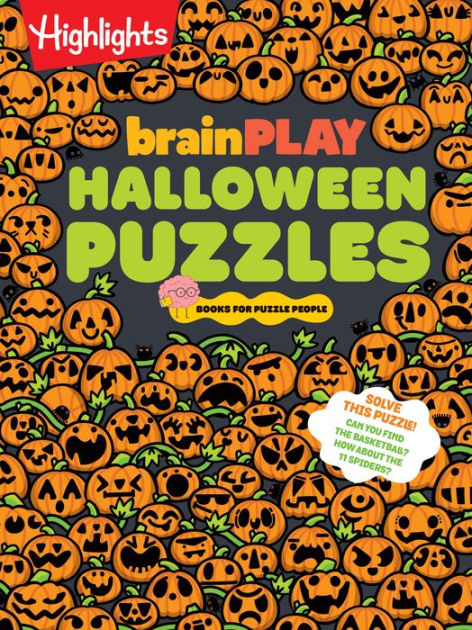 brainPLAY Halloween Puzzles: Over 200 Spell-Binding Mazes, Halloween ...