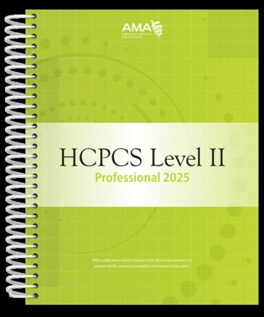 HCPCS 2025 Level II Professional Edition by American Medical Association | eBook | Barnes & Noble®