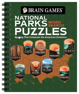 Brain Games National Parks Word Search by PIL, Brain Games, Other ...