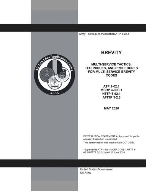 ATP 1-02.1 Brevity Multi-Service Tactics, Techniques, and Procedures for Multi-Service Brevity ...